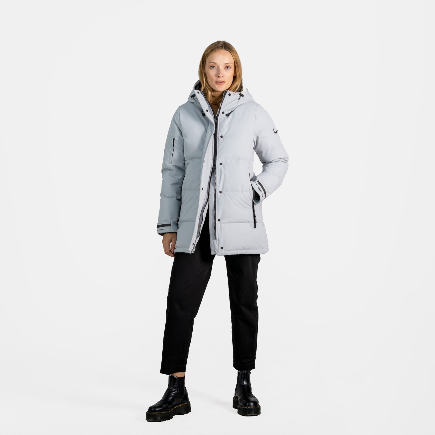 Juneau Parka Light Grey – Wuxly