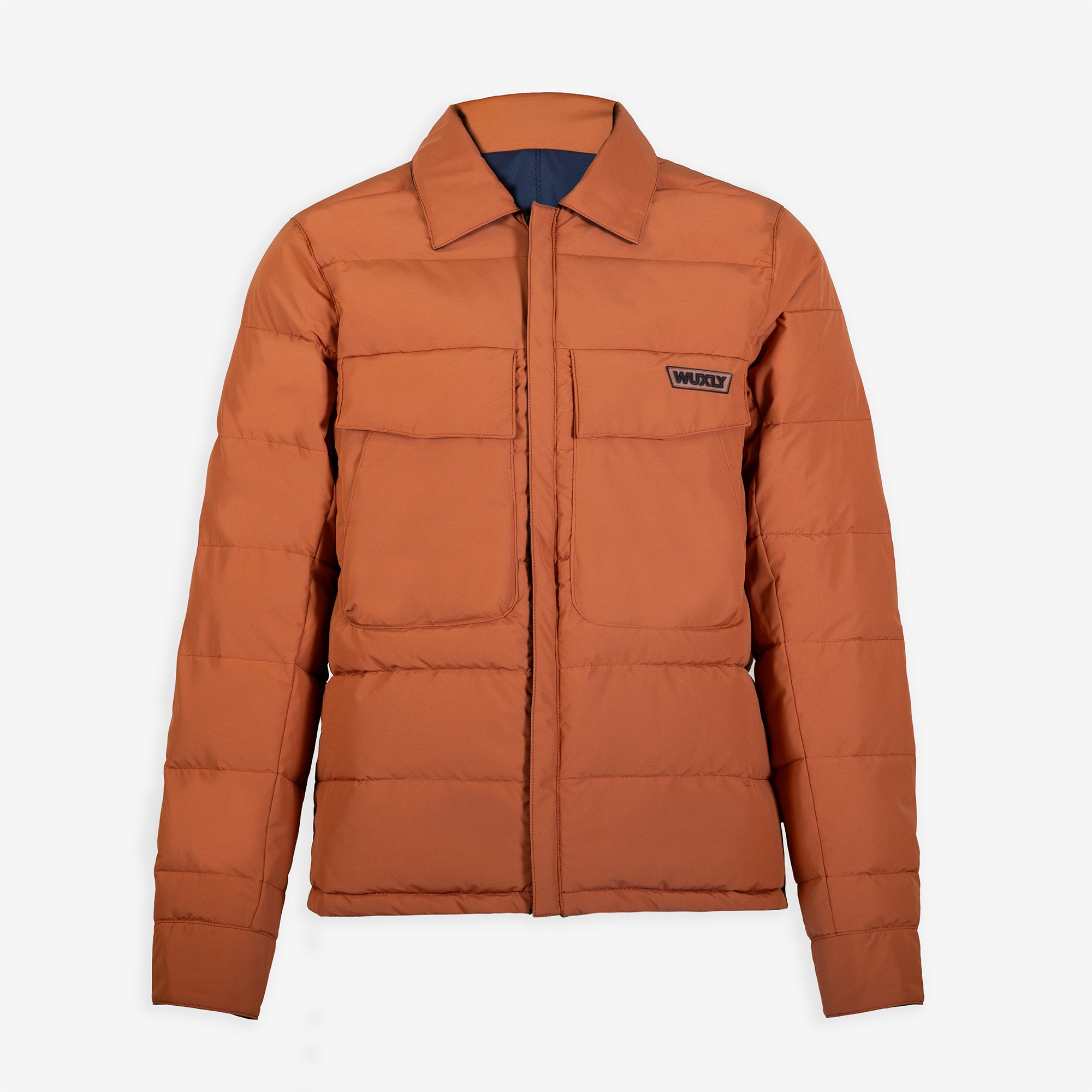 Wallace Jacket Toronto Brick/Navy – Wuxly